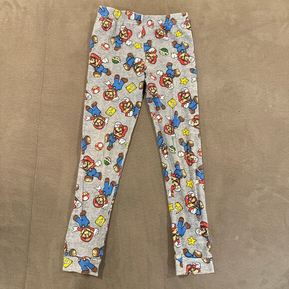Nintendo | Pajamas | Super Mario Pj Bottoms Pajama Pants Long John Boys ...